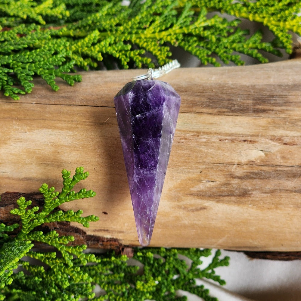 Amethyst Chevron | Pendulum – Star of Venus